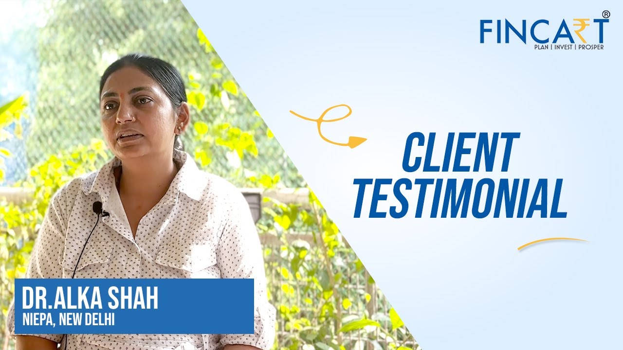 Dr. Alka Shah | Fincart Testimonial - YouTube