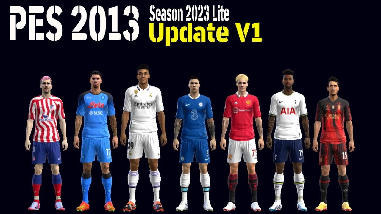 PES 2013 Season 2023 Lite Update V1 - YouTube