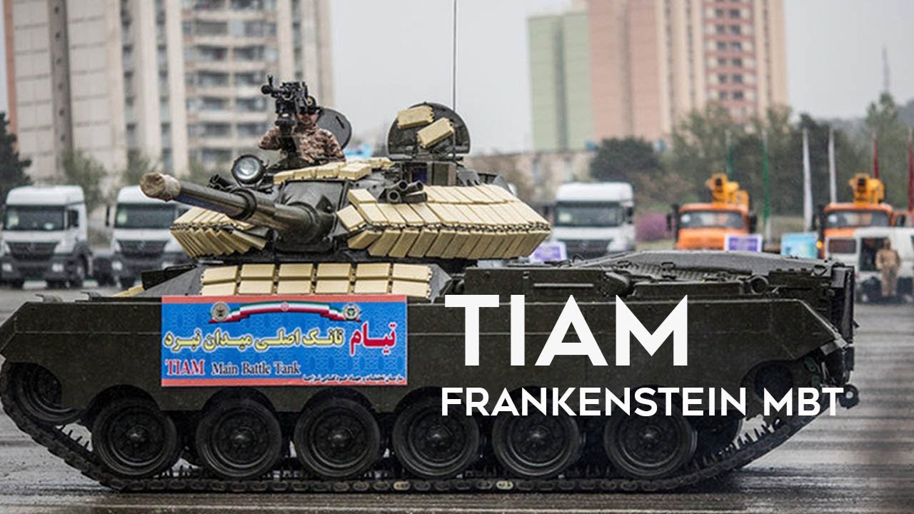 Iran's Tiam MBT: The "Frankenstein" Tank - YouTube