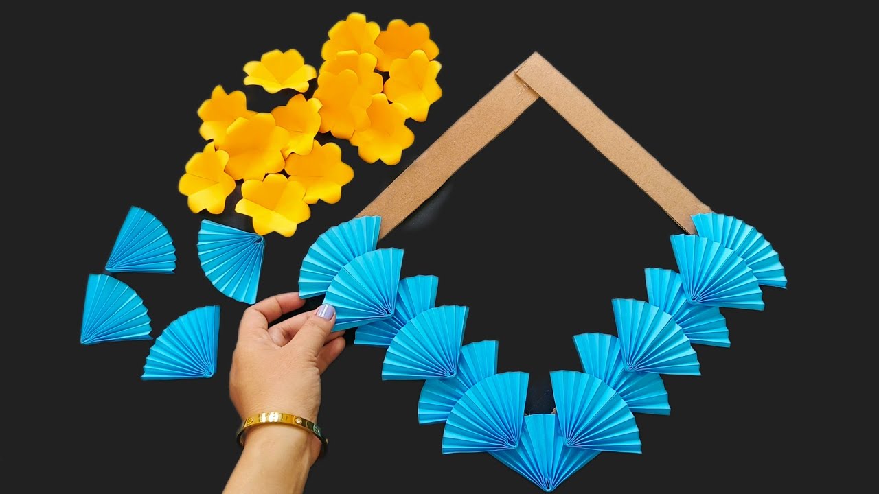 2 Beautiful paper wall hanging /Paper Craft For Home Decoration ...