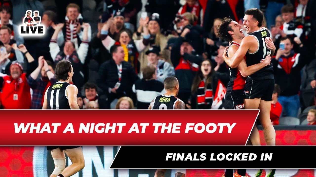 Saints Footy = Finals Footy! | SAINTS TV LIVE - YouTube