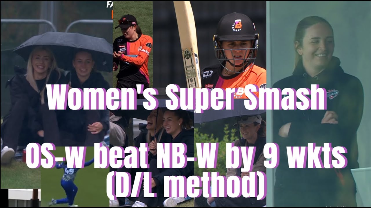 Women's Super Smash, 2023-24- Northern Brave vs Otago Sparks - YouTube