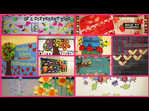 Latest Display board for school || School display board collection ...