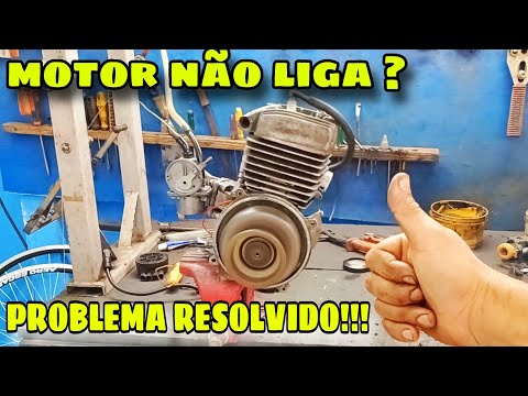 MOTOR DA MOBILLETE NO PONTO TUDO CERTO E NÃO LIGA / PROBLEMA RESOLVIDO FUNCIONOU PERFEITAMENTE