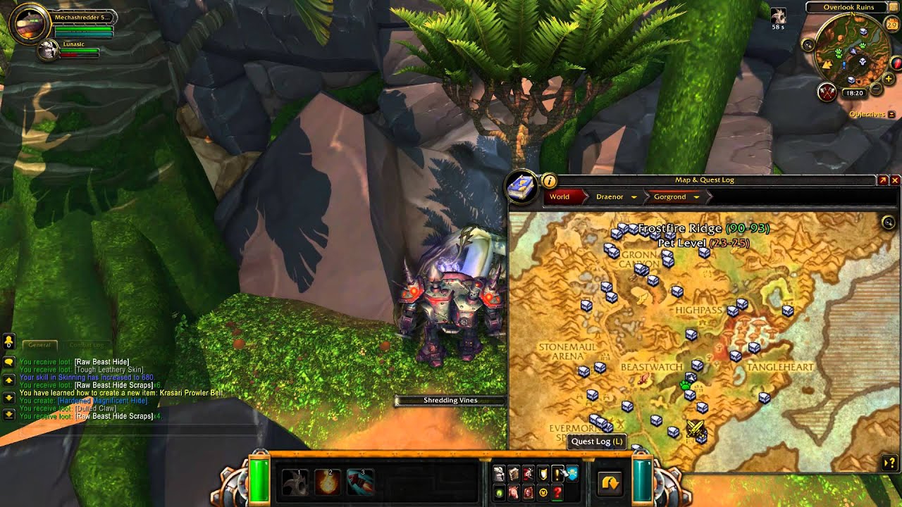 World Of Warcraft WoD - Gorgrond Treasures - Mysterious Petrified Pod ...