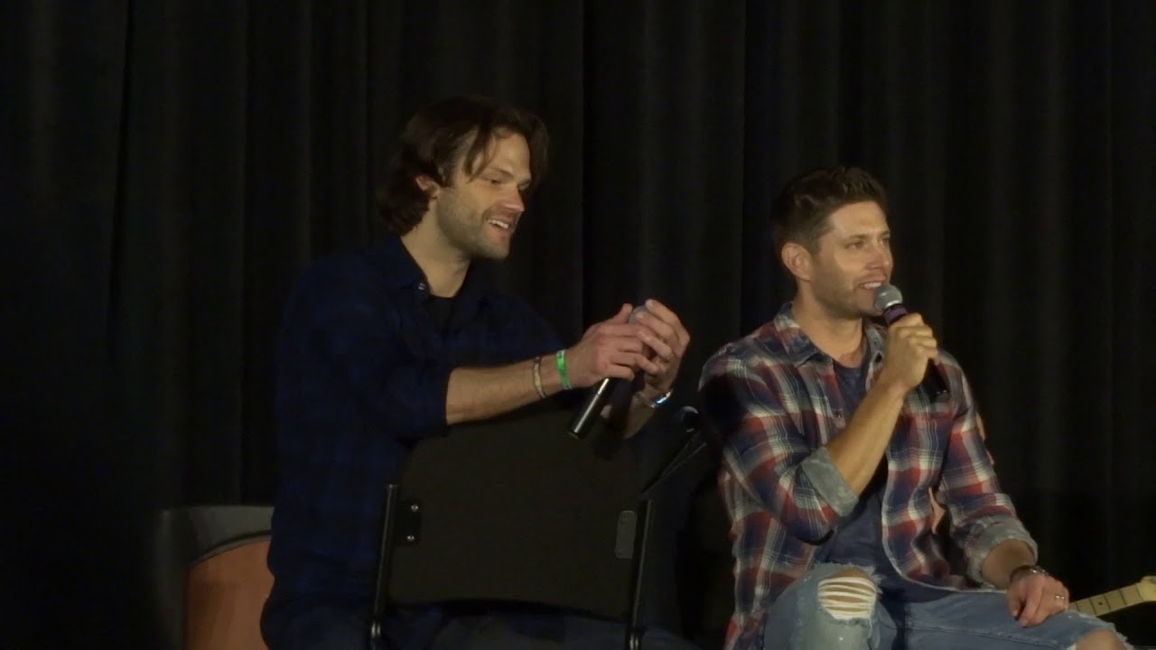 SPNNJ 2018 Jared and Jensen full main panel - part2/4 - YouTube