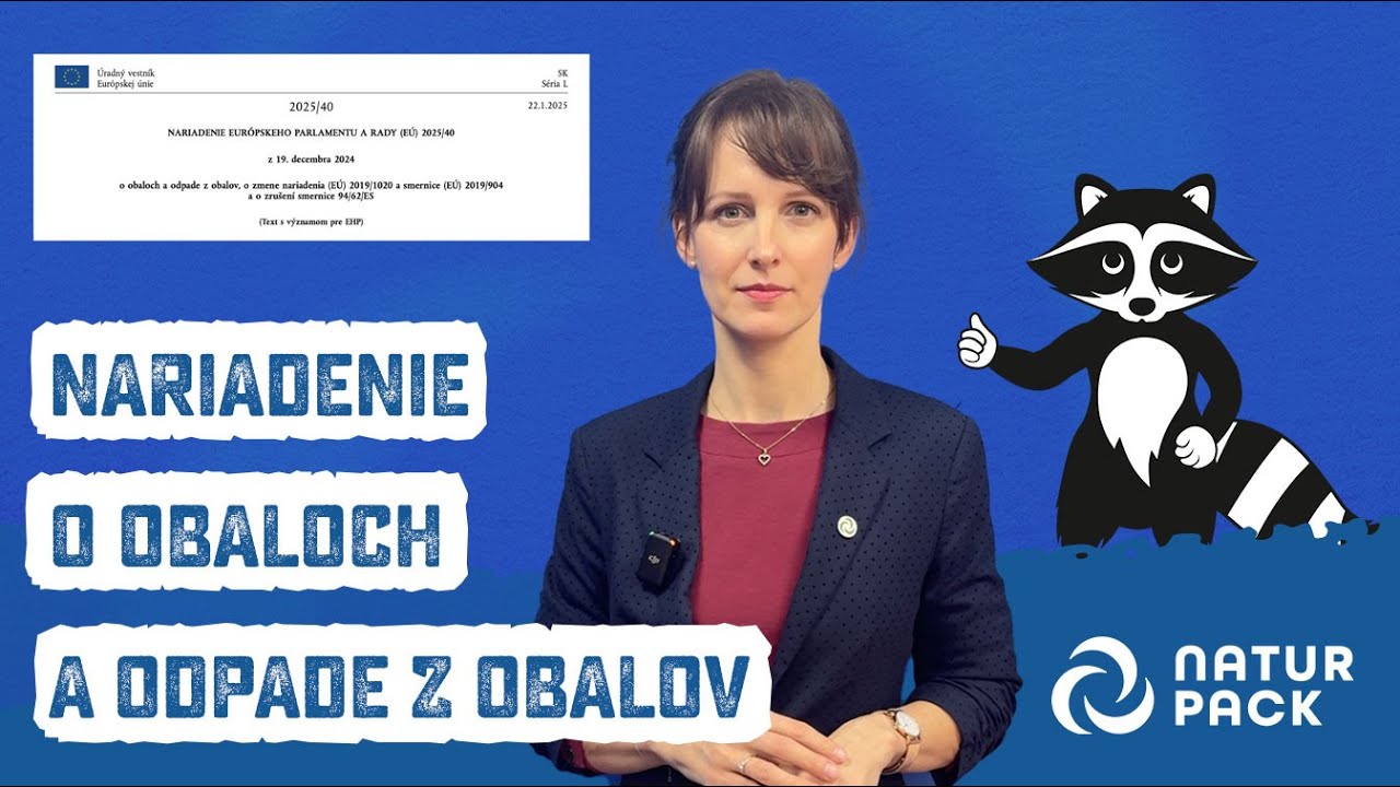 Nariadenie o obaloch (PPWR) sa začne uplatňovať 12. augusta 2026 - YouTube