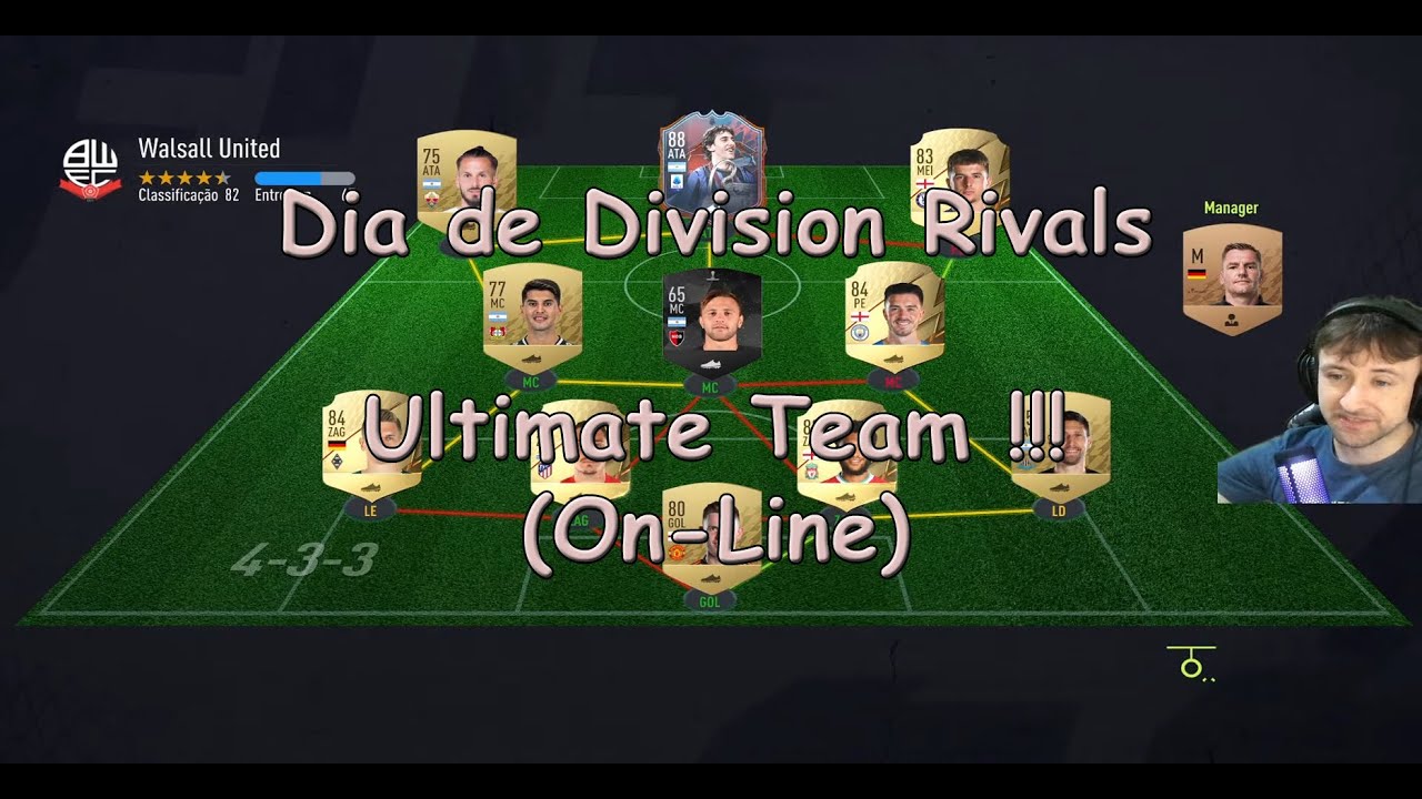 FIFA 22 - Pede pra sair Soldado , vai ! (Division Rivals- Ultimate Team ...