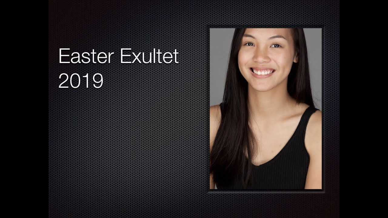Exulted Easter Proclamation Sang by Aaliyah Capili last 2019 - YouTube
