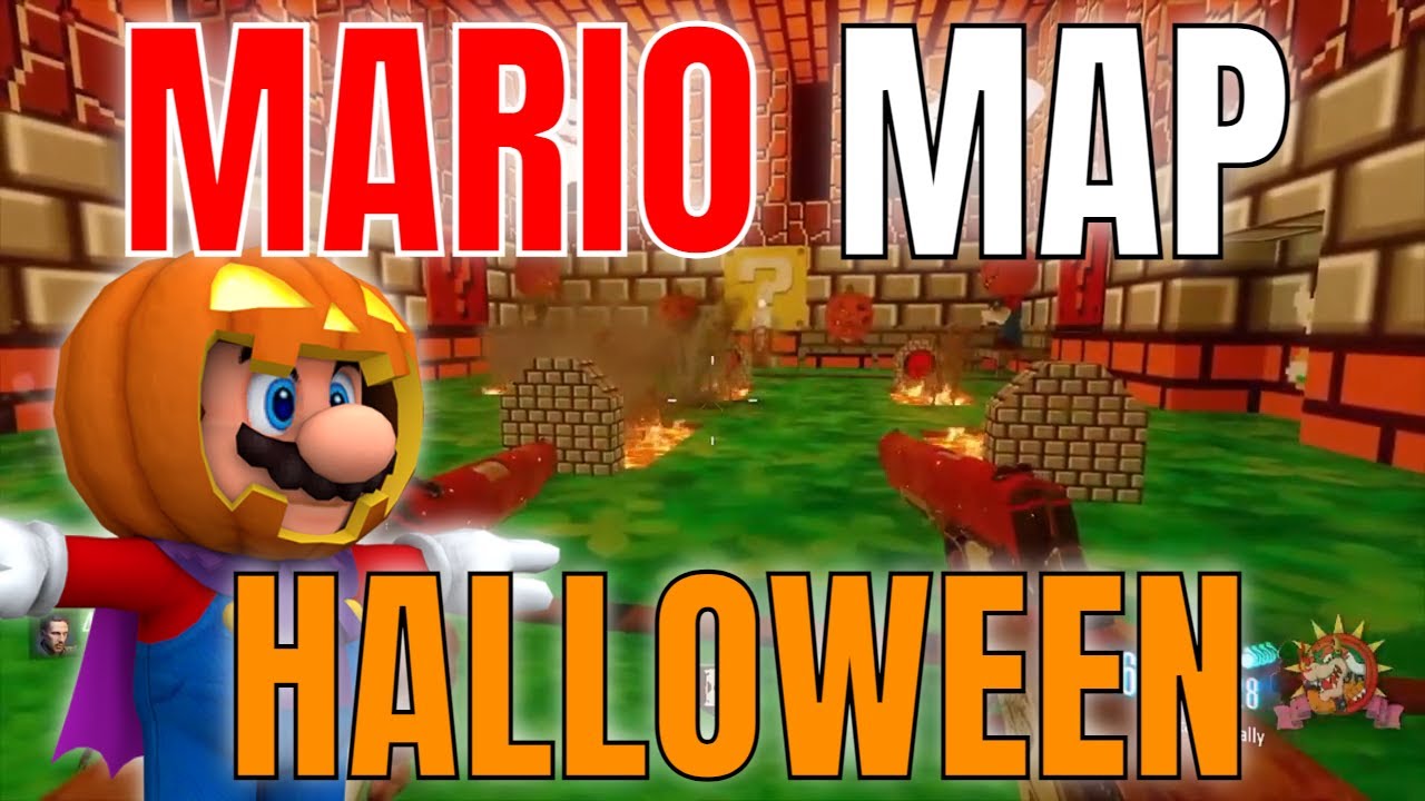 BO3 Halloween Mario Zombies Map! | Black Ops 3 Custom Zombies Map - YouTube