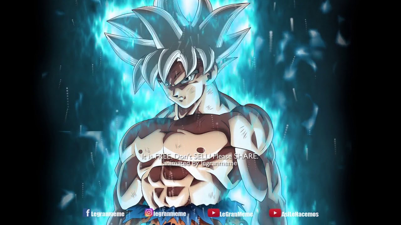 Goku Ultra Instinto Horizontal - YouTube