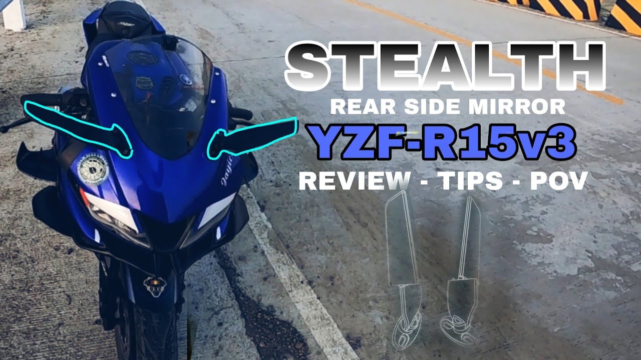 Stealth Side Mirror | Review and Tips | POV | R15v3. - YouTube