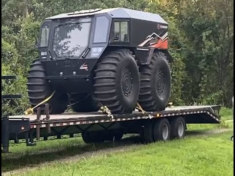 Sherp Pro XT Delivery & Getting Stuck Day 1 - YouTube