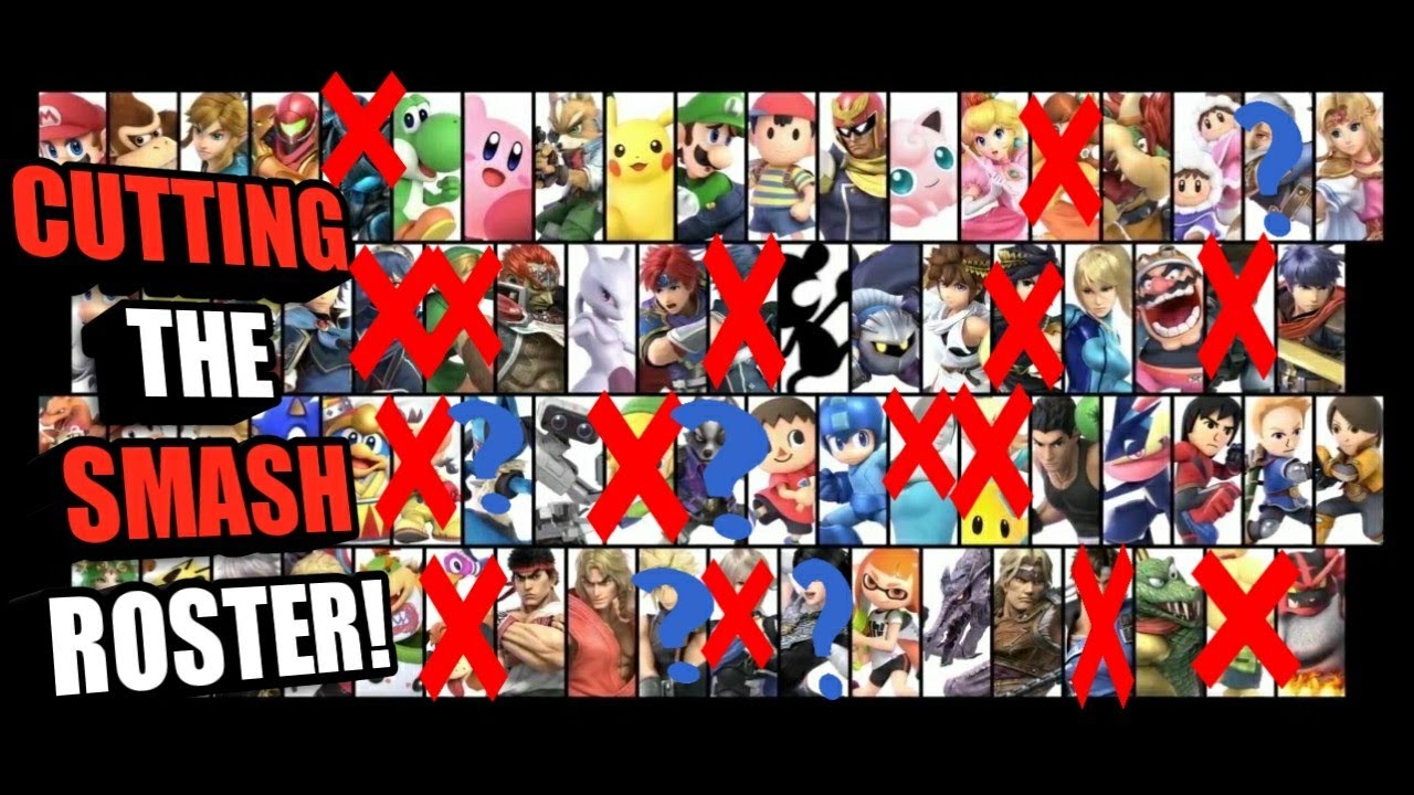 Smash Discussion: Cutting Smash Ultimate's Roster! - YouTube