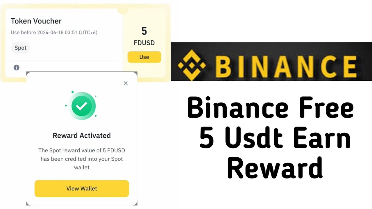 Free Usdt On Binance | Claim Reward 5 Usdt | Make Money Online Free ...