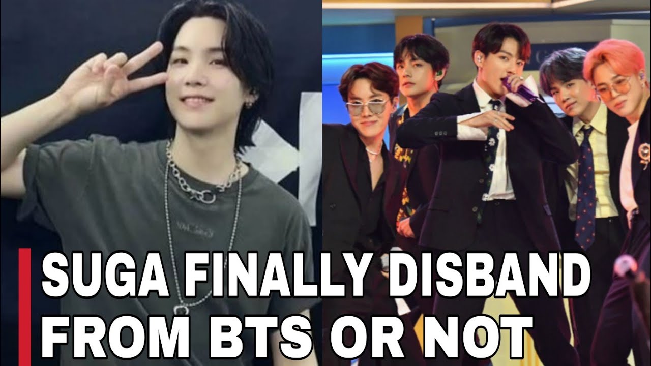 Suga Finally Disband From BTS or Not 🤔 Final Decision Arrived 😨 BTS ...