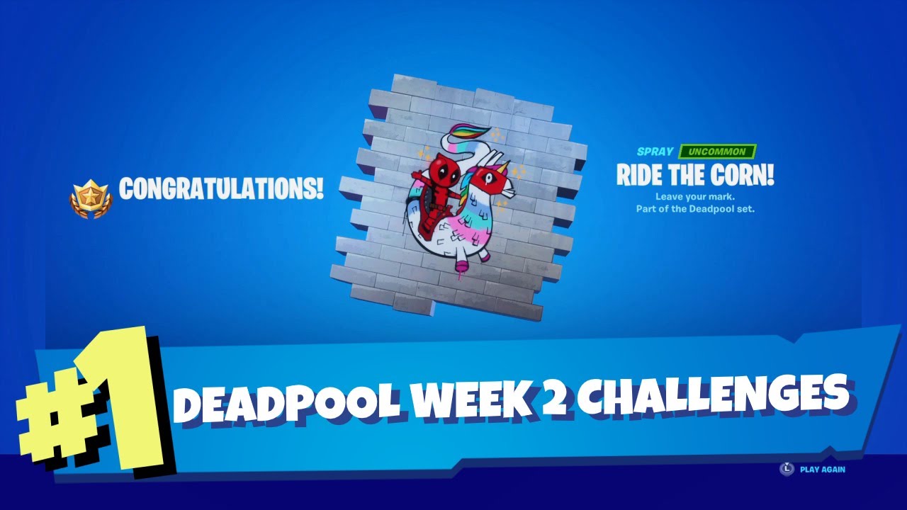 Find Deadpool's Milk Carton And Chimichangas Around HQ - Fortnite ...
