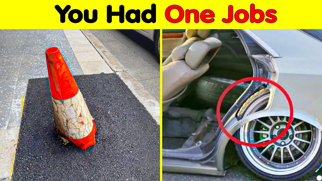 You Had ONE Job Funny Fails - YouTube