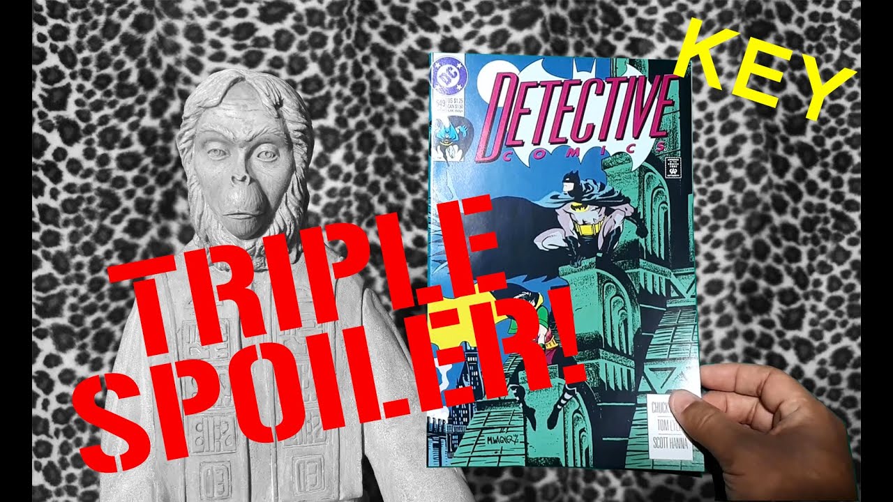 KEY! Detective Comics # 649 - "TRIPLE SPOILER" - The Lawgiver - YouTube