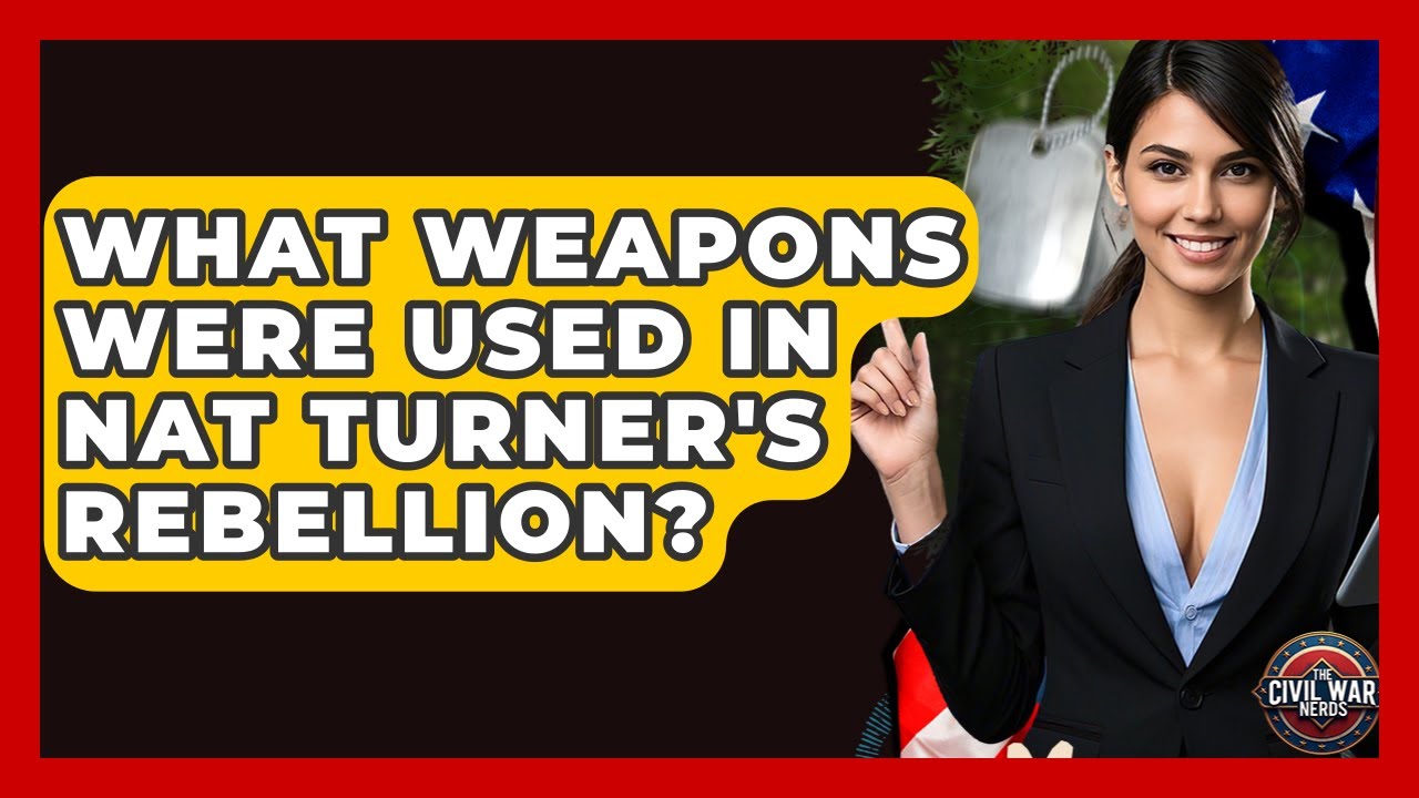 What Weapons Were Used In Nat Turner's Rebellion? - The Civil War Nerds ...