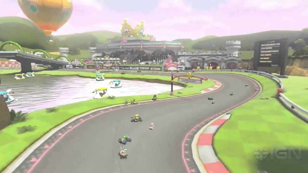Mario Kart 8 Royal Raceway N64 - YouTube