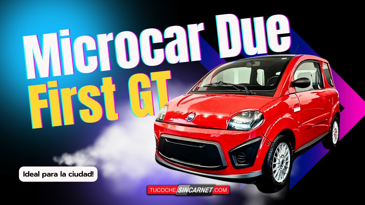 MICROCAR DUE FIRST GT - YouTube