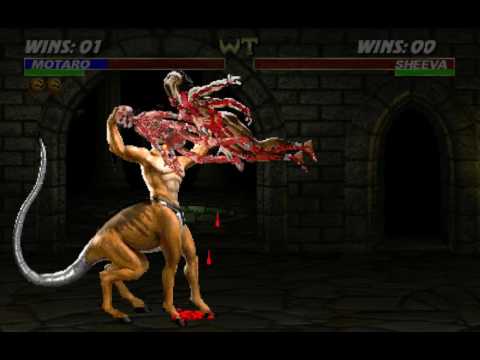 Mortal Kombat Motaro "Skeleton Rip" Fatality - YouTube
