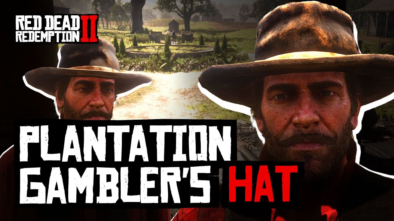 Red Dead Redemption 2 - Plantation Gambler's Hat - 2 hats - YouTube