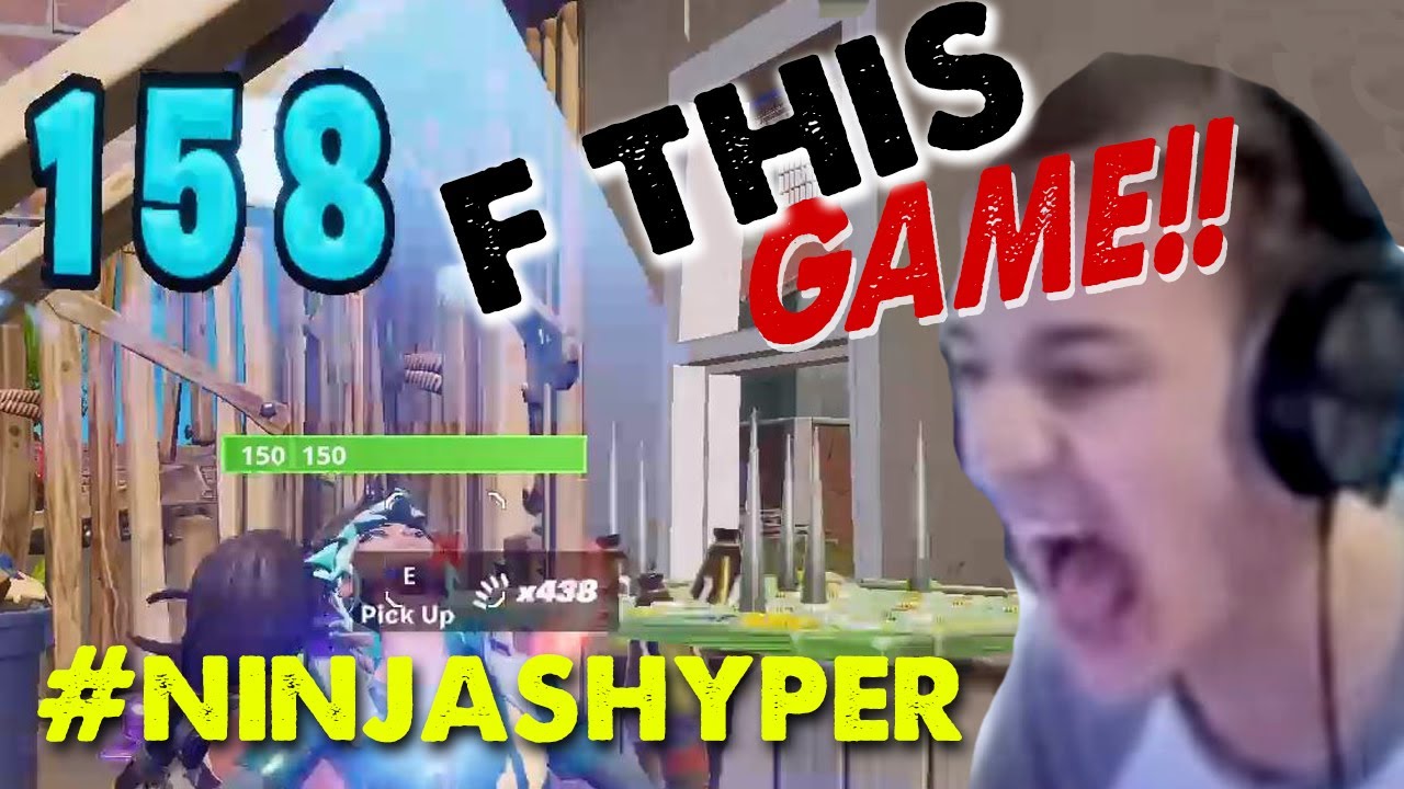Ninja Blames PING for getting OUTPLAYED! #ninjashyper - YouTube
