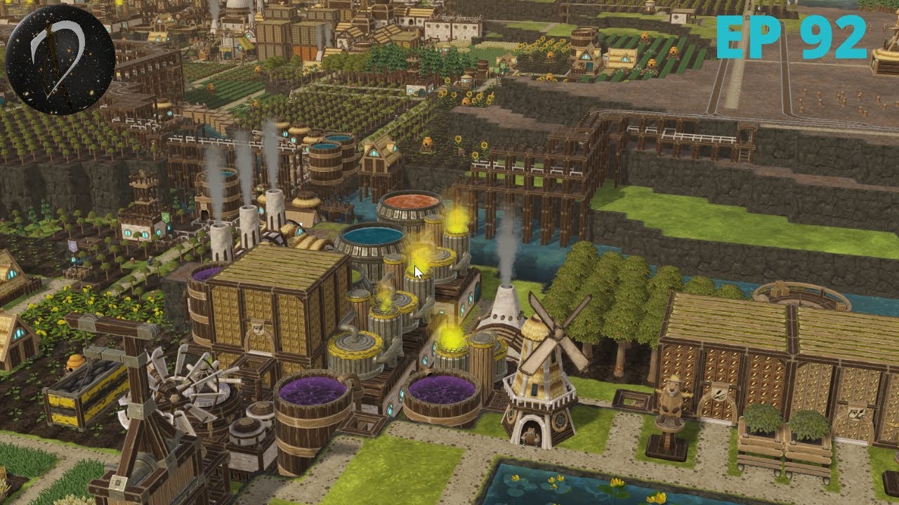 Timberborn Ep 92 Track Layout Complete - YouTube