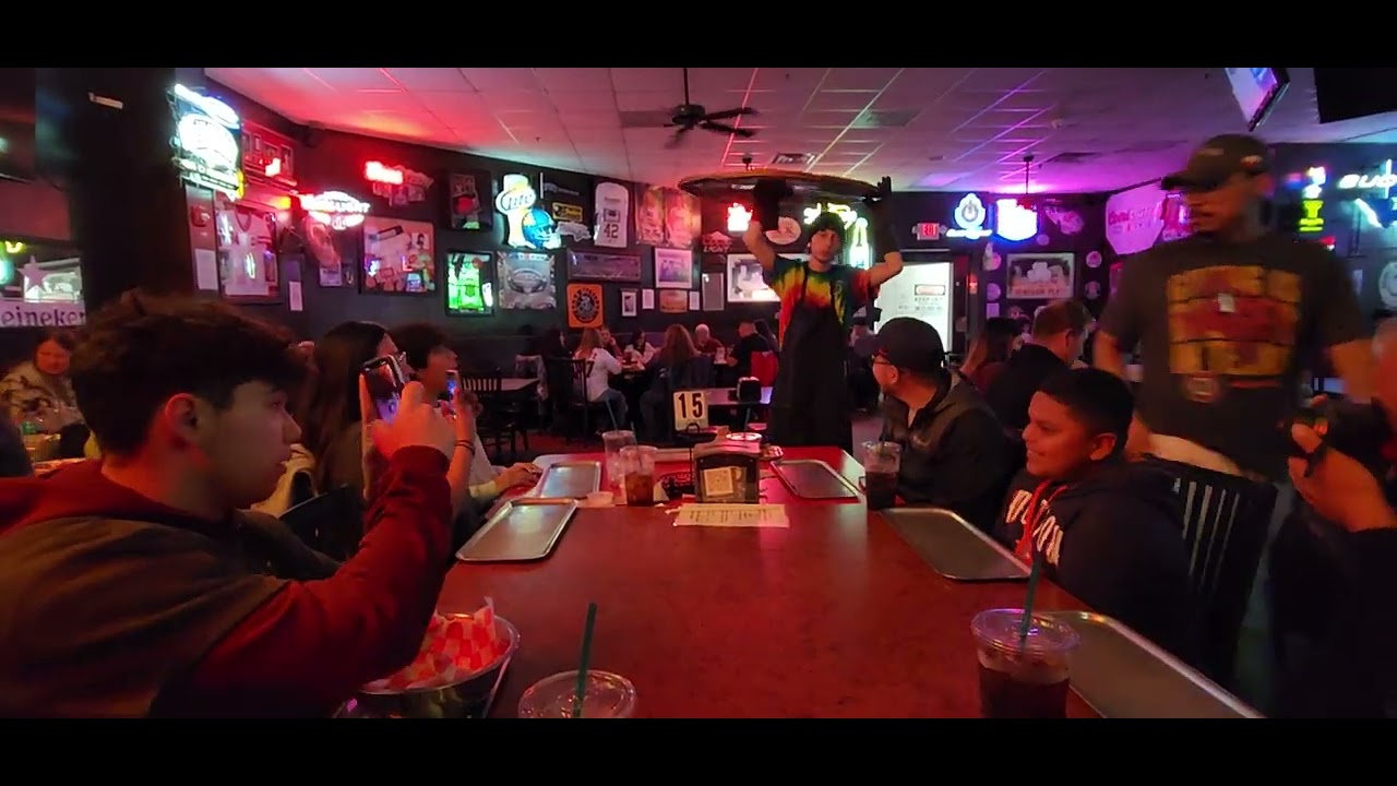 42 inch pizza from Big Lou's in San Antonio, TX - YouTube