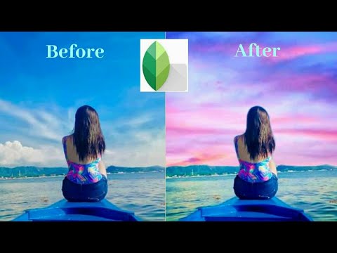Sky Replacement | Sky Manipulation | Snapseed Tutorial | - YouTube