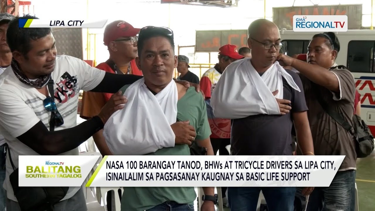 Balitang Southern Tagalog: Basic life support, itinuro sa mga brgy ...