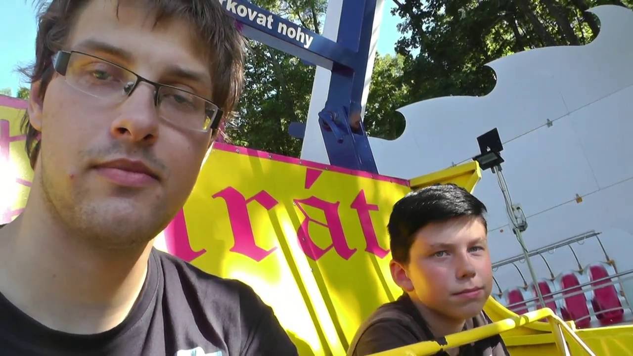 Bartolomějská pouť 2016 - ATRAKCE PIRÁT ZA JÍZDY / ATTRACTION PIRATE ON ...