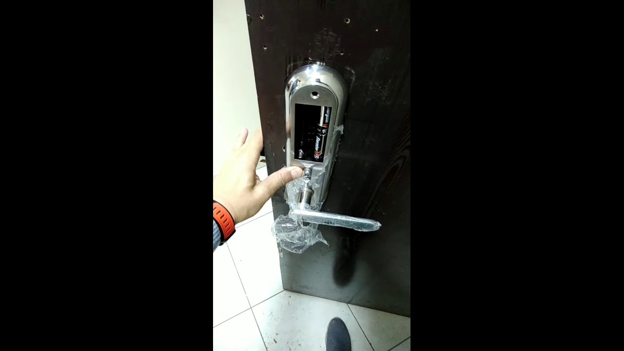 شرح تركيب وبرمجه dahua smart lock - YouTube