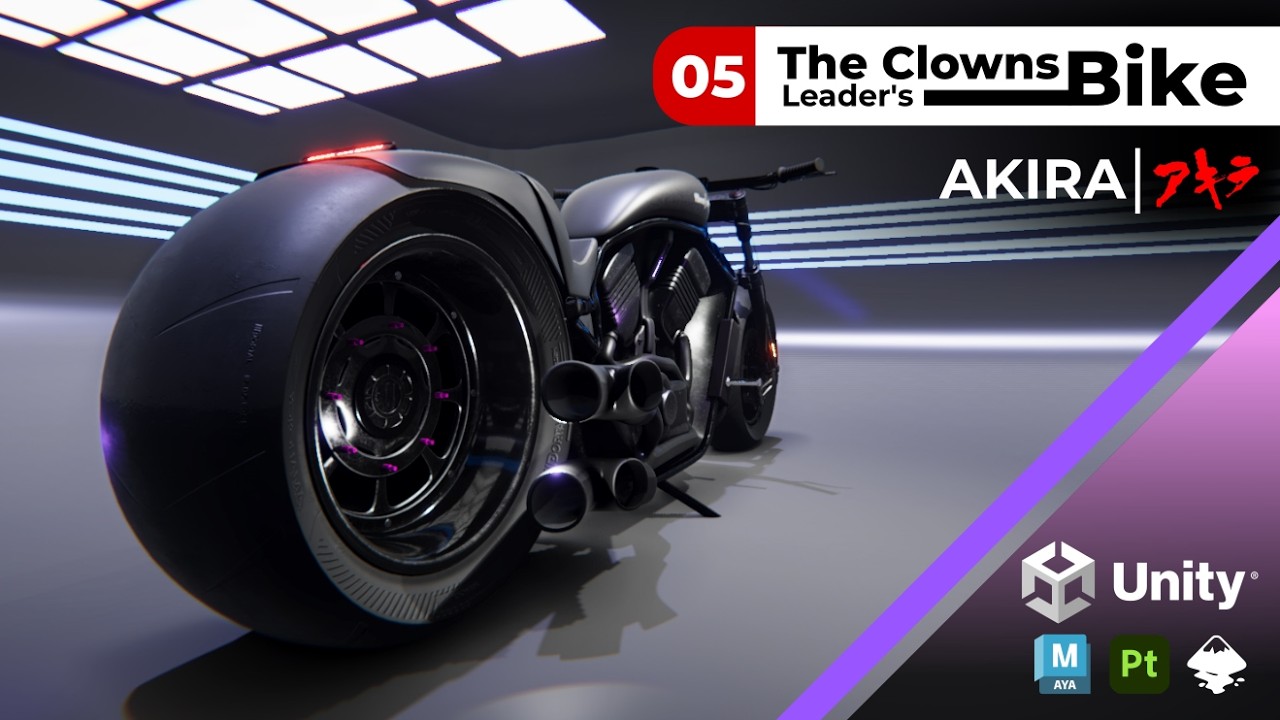 The Clowns Leader's Bike | AKIRA | Unity - YouTube