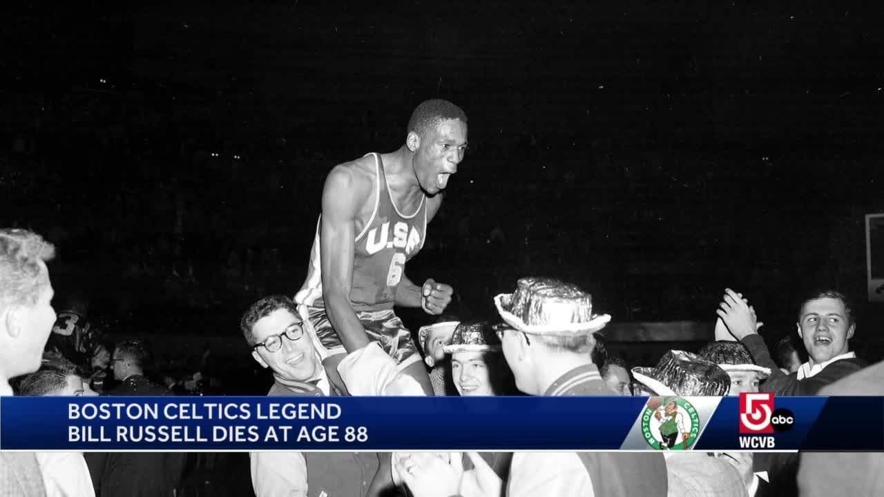 Loss of NBA, civil rights pioneer Bill Russell being felt around world ...
