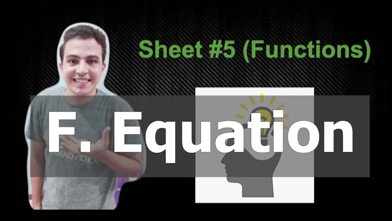 F. Equation - YouTube
