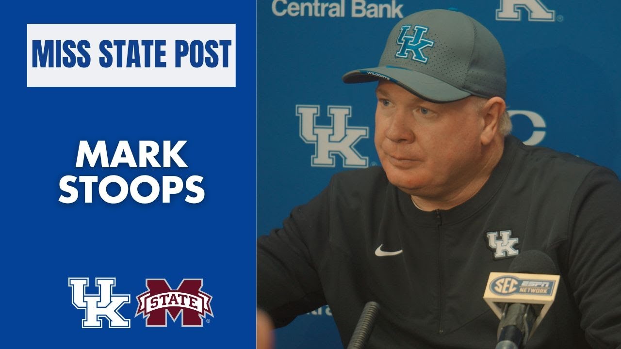 Mark Stoops on Kentucky's win over Mississippi State - YouTube