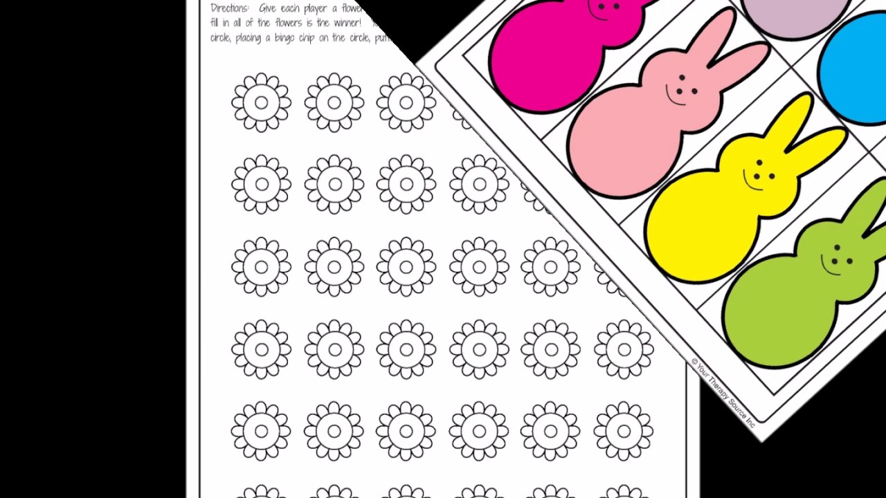 Spring Sensory Motor Packet from Your Therapy Source - YouTube