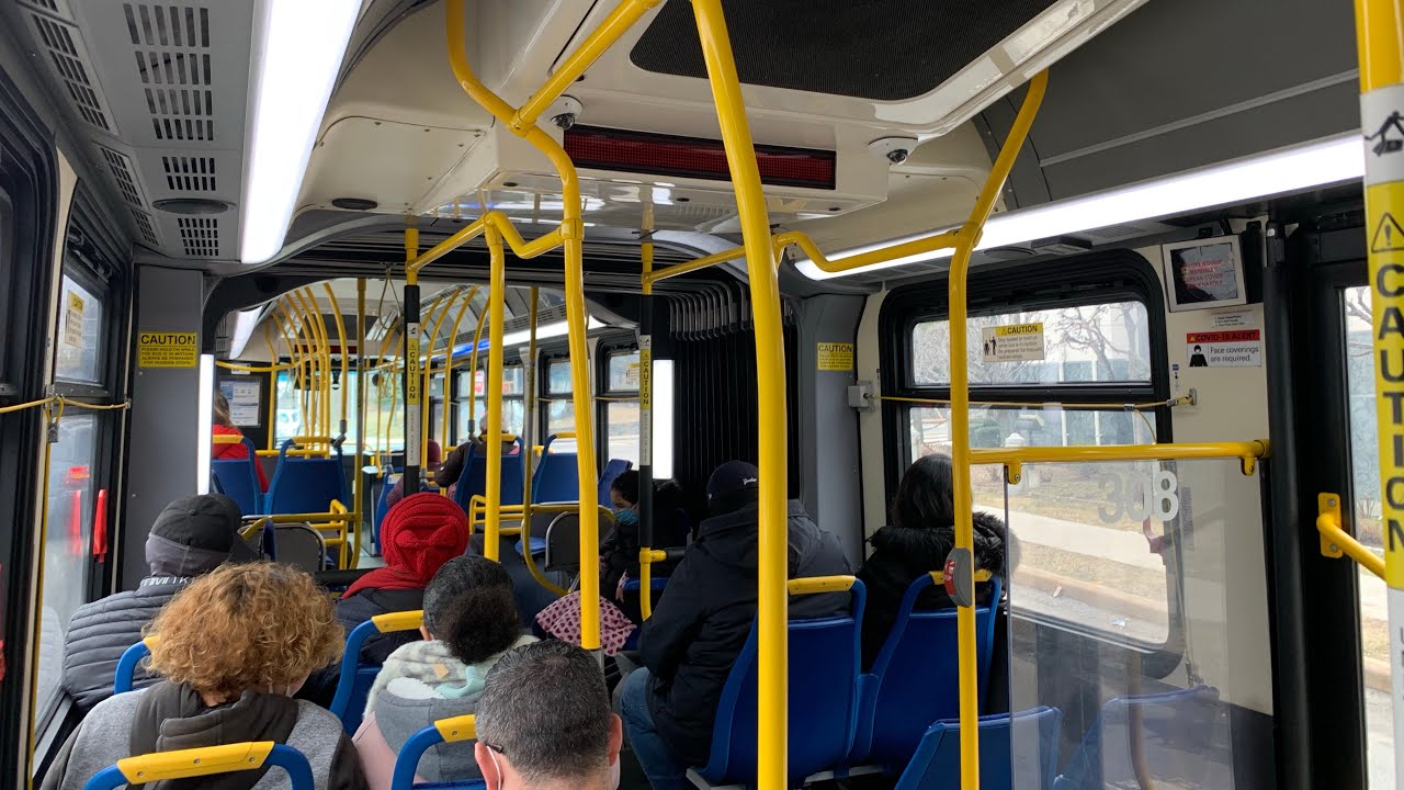 The Bee-Line System: 2018-2019 New Flyer XDE60 #308 Route 20 Onboard ...