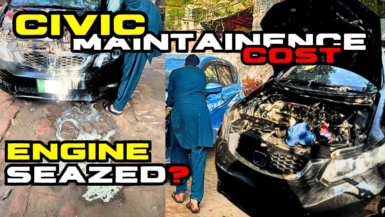 CIVIC REBIRTH ENGINE TUNING / MAINTENANCE | Car Vlog | Muzamil Sohail ...