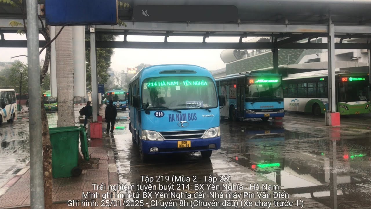 Xe buýt Hà Nội - Tập 219: Trải nghiệm tuyến buýt 214: BX Yên Nghĩa - Hà ...
