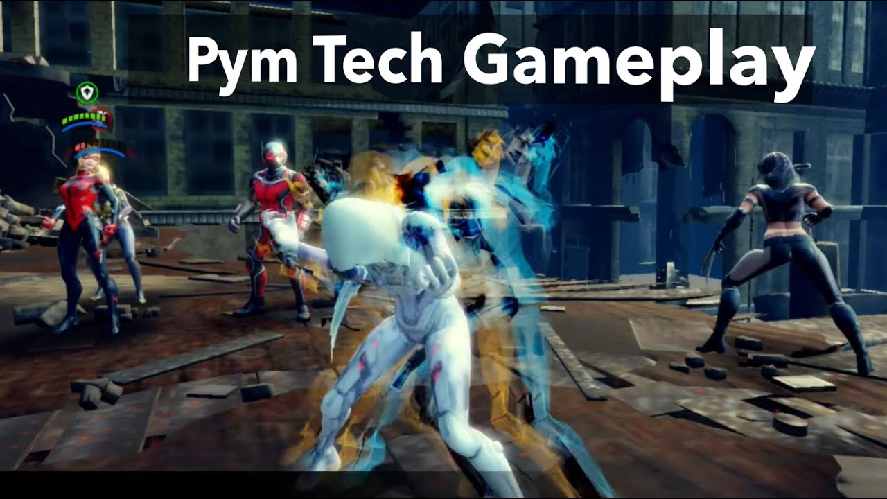 Pym Tech Gameplay - Marvel Strike Force - YouTube