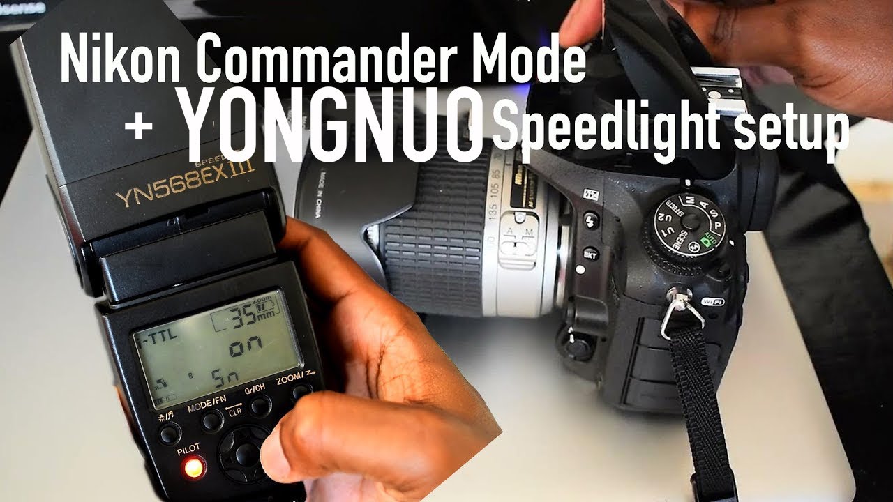 How to set up Commander Mode | Radio-Control Wireless Speedlight - YouTube