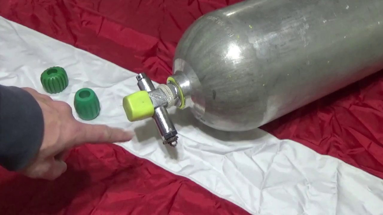 Replace SCUBA Tank Knob - Genesis Valve - YouTube