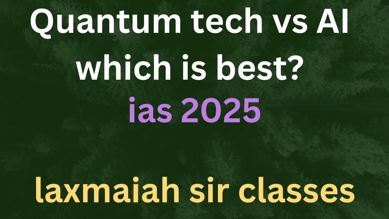 Ias 2025 appsc gr1 mains science and technology. - YouTube