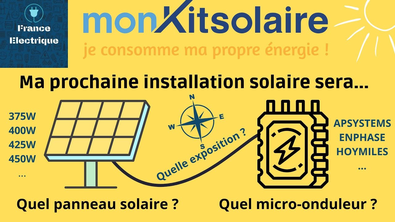 SOLAIRE / Mon nouveau kit solaire ! - YouTube