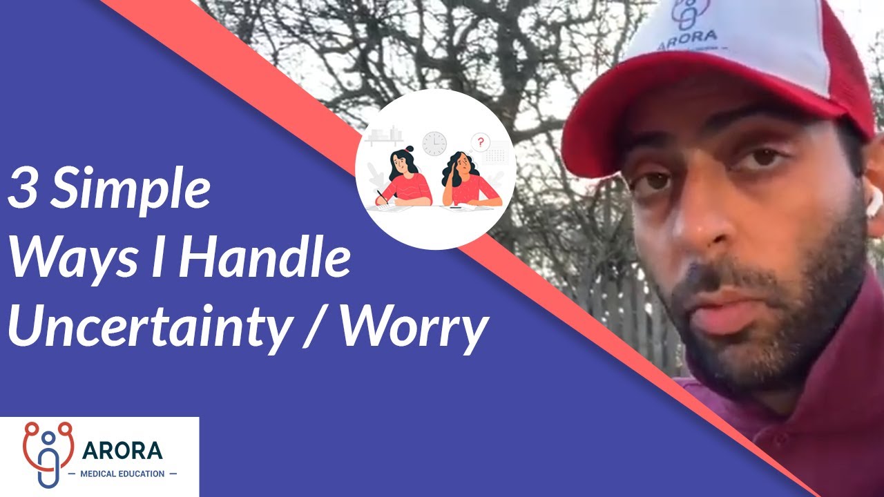 3 Simple Ways I Handle Uncertainty / Worry - YouTube