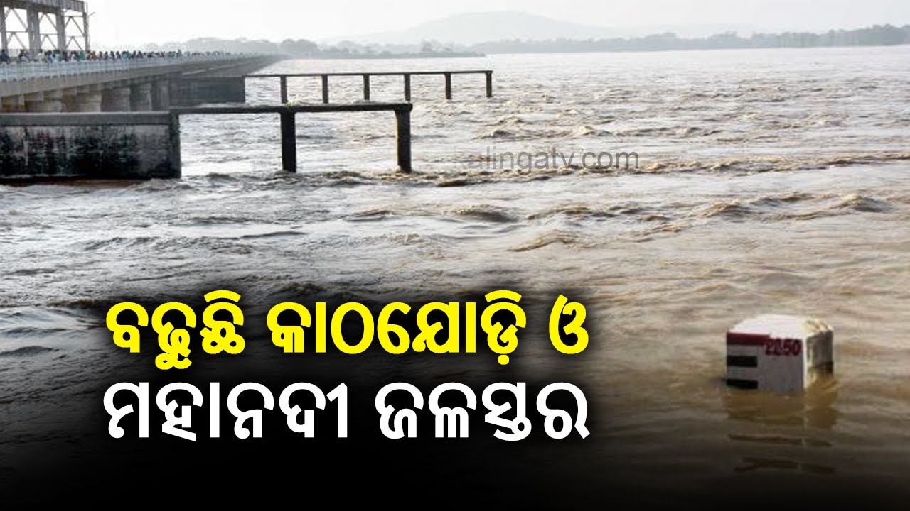 Odisha: Kathajodi And Mahanadi River Water Level Rise Due To Continuous ...